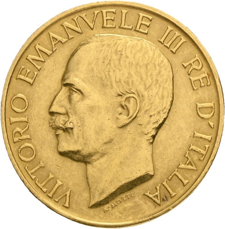 1923 Italia 100 lire Vittorio Emanuele III, Roma, små kantmerker, 01 ...