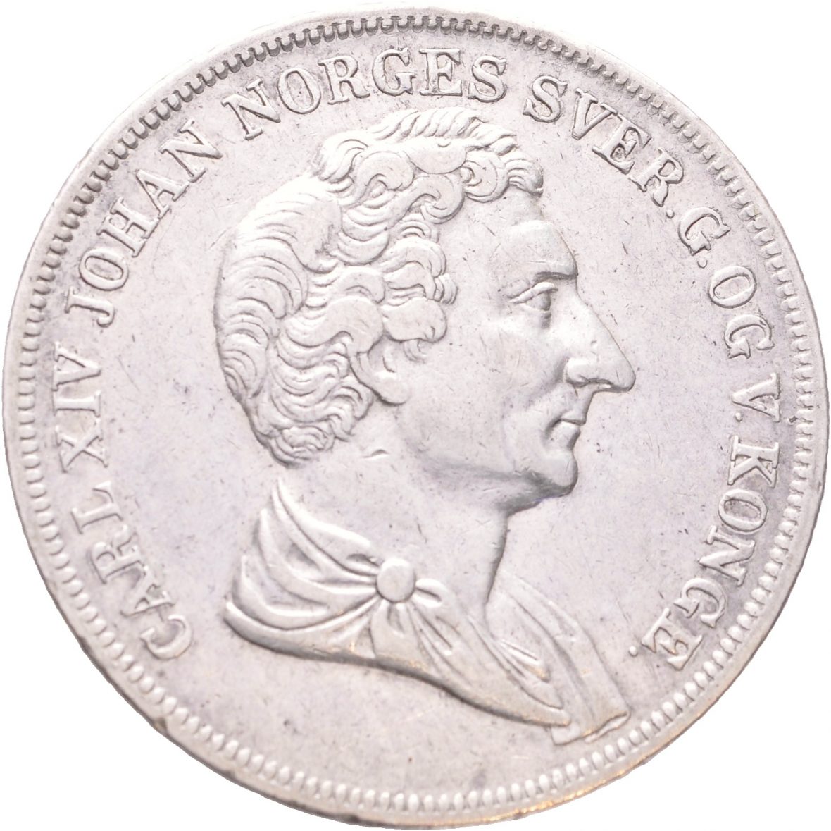 1844 speciedaler Carl XIV Johan, 1+ – Oslo Myntgalleri